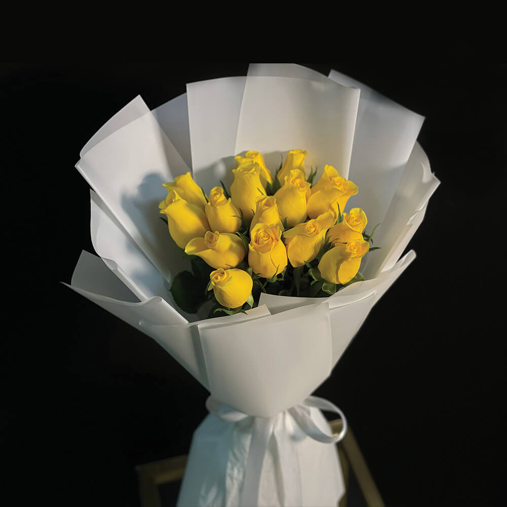 Lemonade Flowers | Fresh Hand-tied Bouquet | Aiwa Flowers