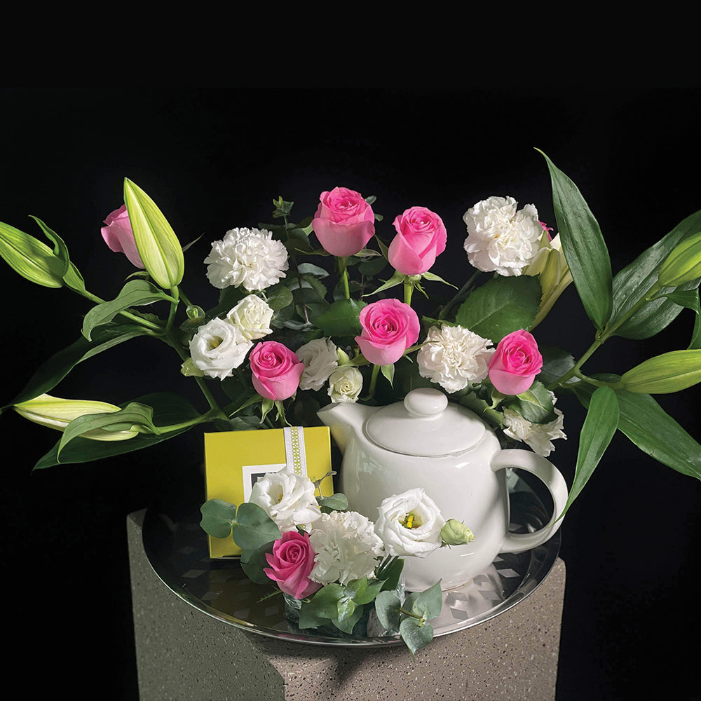 Tea Time Flowers Bouquets | Assorted Tea Time Flowers | Aiwaflowers ...