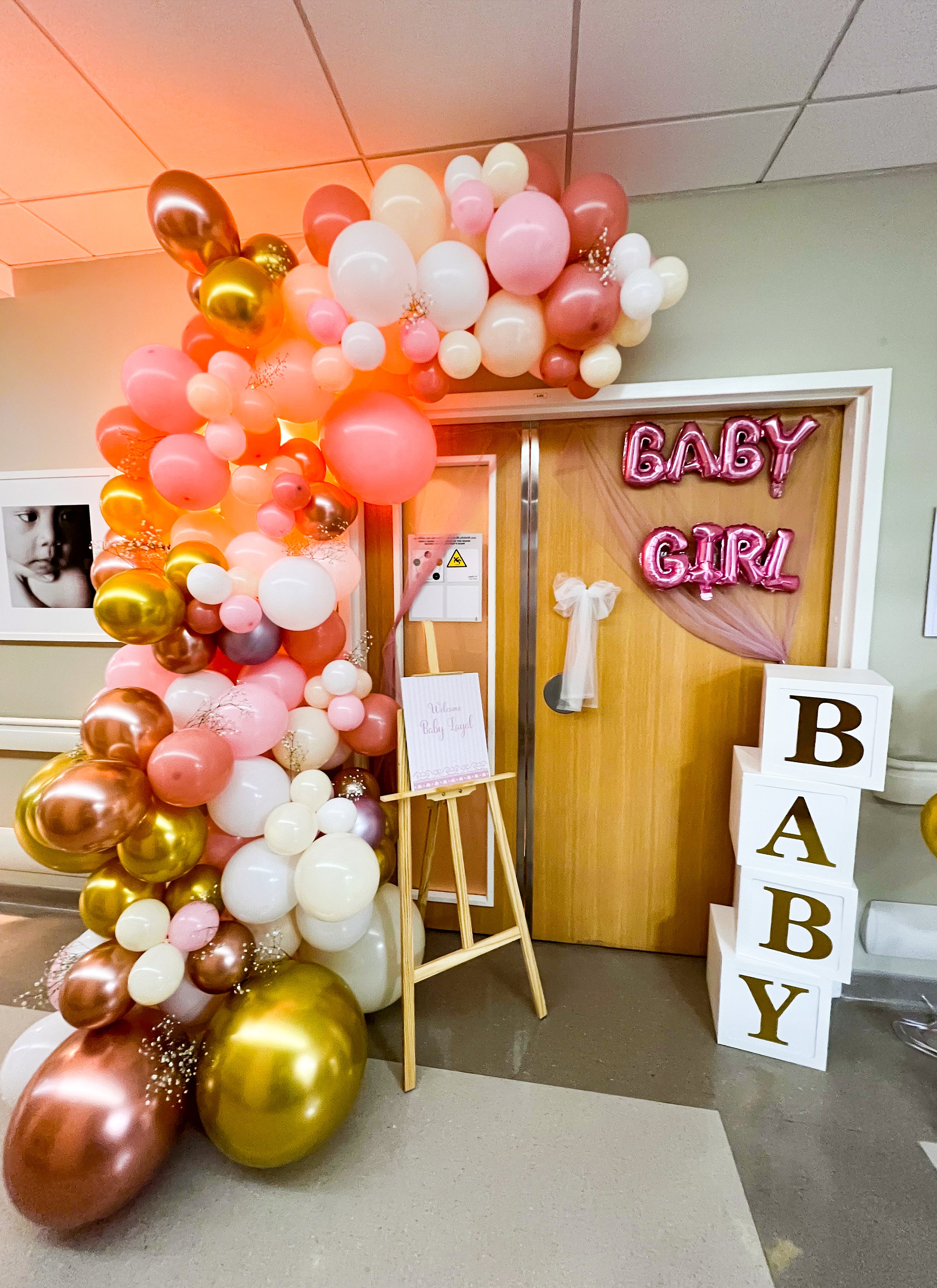 Baby Girl Welcome Setup – Aiwa Flowers