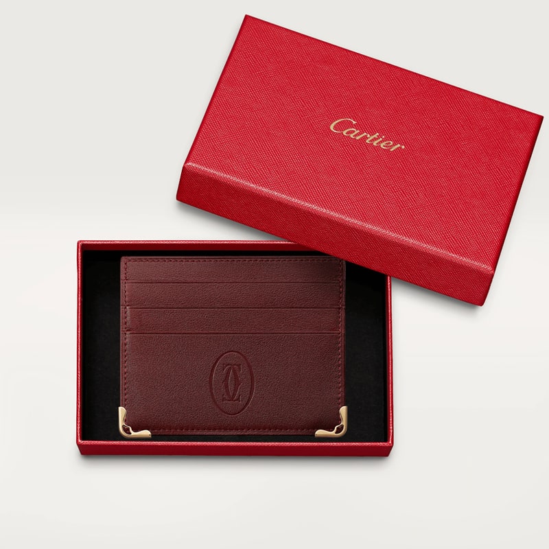 Simple 6-Credit Card Holder | Must de Cartier | Aiwa Flowers