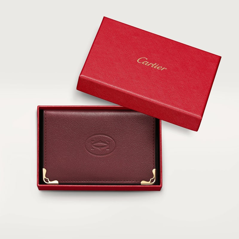 Must de Cartier Card Holder | Buy Online in Dubai | Aiwa Flowers